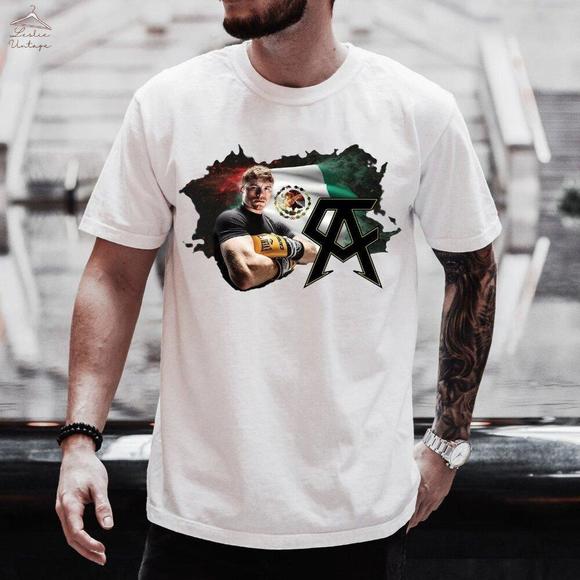 Shirts | Canelo Alvarez Shirt Boxing Rap Tee 9s Retro Shirt 12 | Poshmark